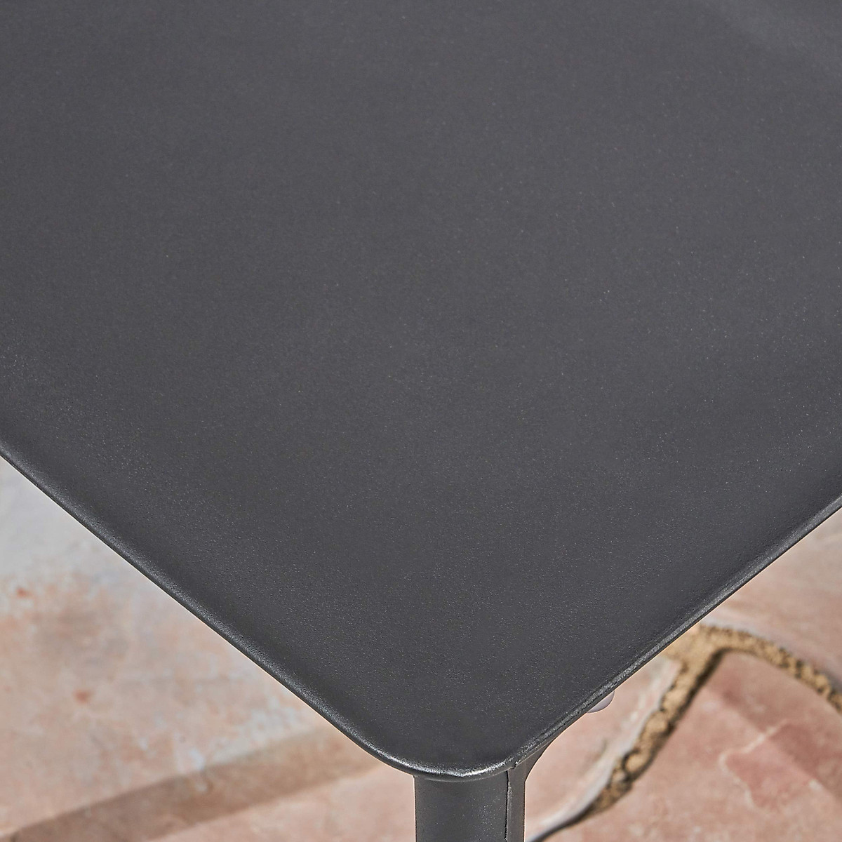 Christopher Knight Home Brynn Outdoor Plastic Chairs (Set of 2), Black