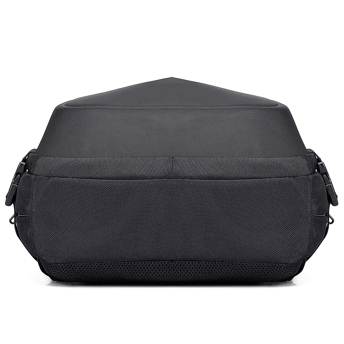 Hard Turtle Shell Motorcycle Backpack Men- Black Large Waterpfoof bagpacks For Racing,Riding,Gaming Hard Laptop bookbags 17 inch With USB Charging Port