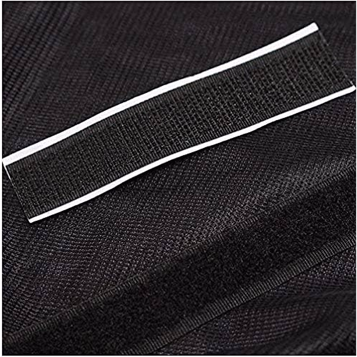 2Pcs Car Window Shade for Baby Universal Fit Adjustable Shade Breathable Mesh Car Curtains Window Net Car Rear Door Outdoor Camping Netting (XL)