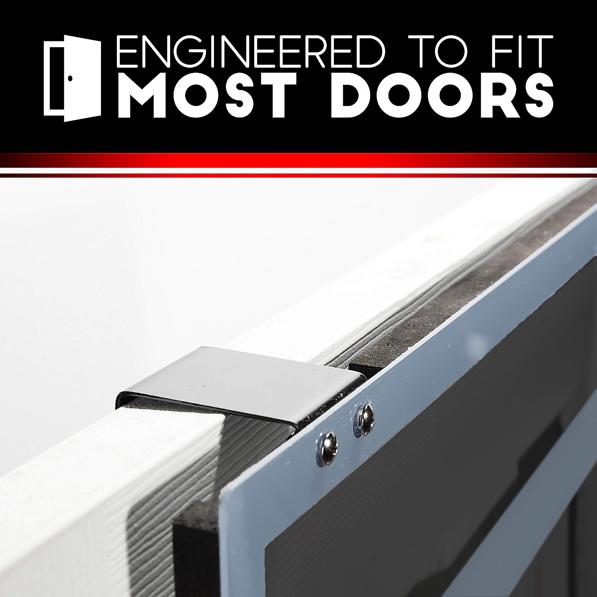 Franklin Sports Over The Door Mini Basketball Hoop - Pro Hoops Indoor Mini Hoop with Mini Basketball - Slam Dunk Approved Shatter Resistant Backboard - Bedroom + Office Mini Hoop + Ball - Small