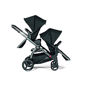 Peg Perego Companion Seat - Accessory - Compatible with Ypsi Strollers - Onyx (Black)