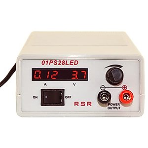 DC Power Supply 1-15V at 2A with LED Display, Compact Size, CE and RoHS Compliant by EX ELECTRONIX EXPRESS