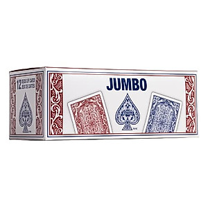 Maverick Jumbo 12 Pack Playing Cards , Blue