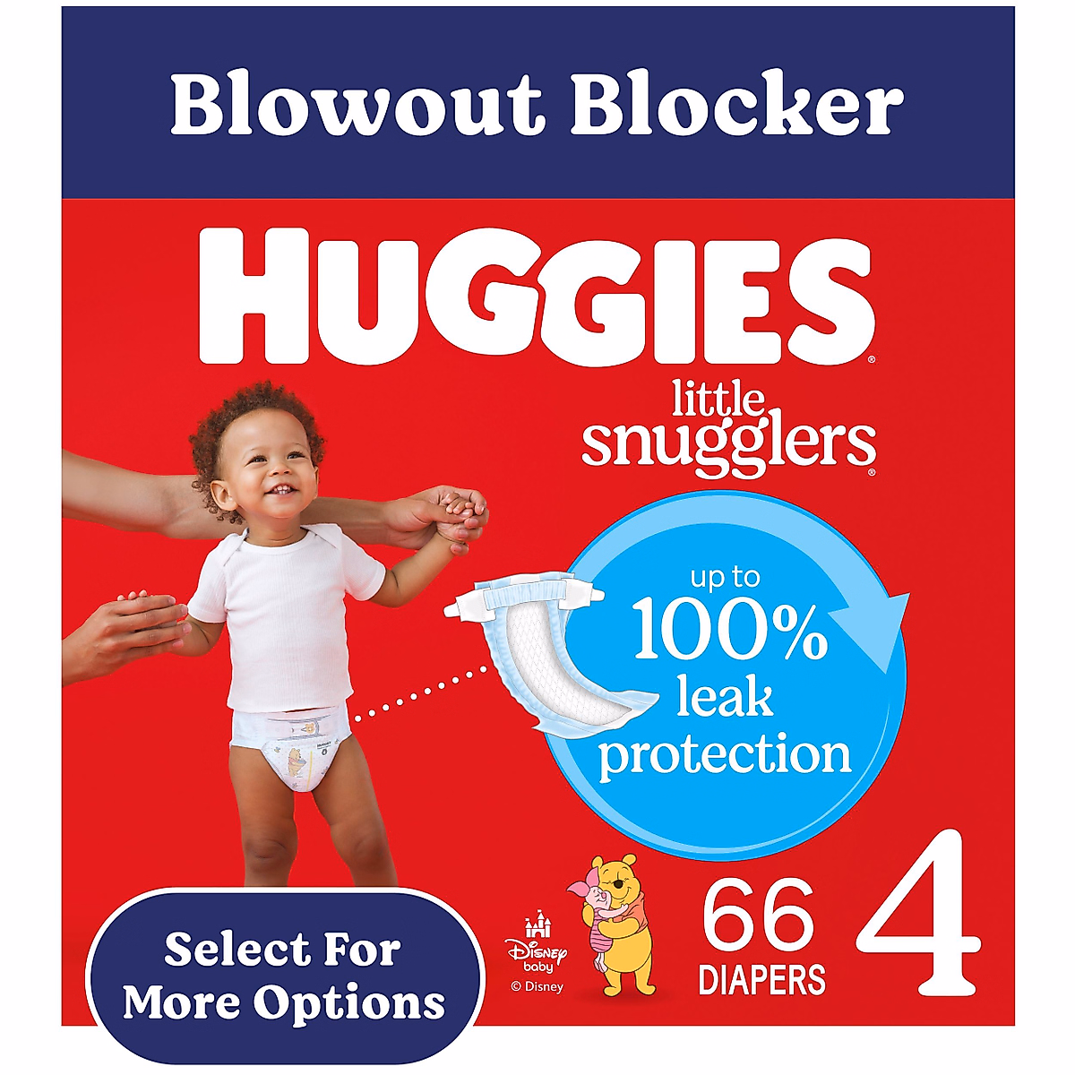 Huggies Little Snugglers Diapers, Size 4