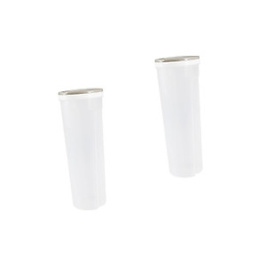 Ciieeo 2pcs Food Organizers Clear Containers Grains Container Spaghetti Organization Pasta Container Food Container Cereal Container Noodles Container Spaghetti Container Storage Cereals
