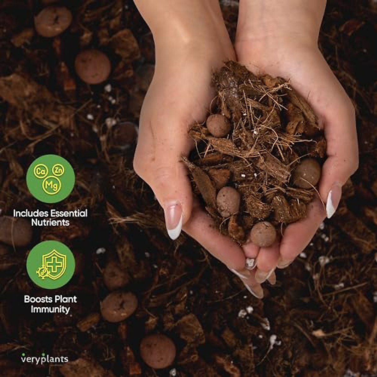 Molly's Aroid Mix - Premium Soilless Chunky Potting Mix for Tropical and Indoor Plants - Contains Orchiata Bark, Coco Chips, Worm Castings, Horticultural Charcoal, Mycorrhizae 10 Dry Quarts (11L)