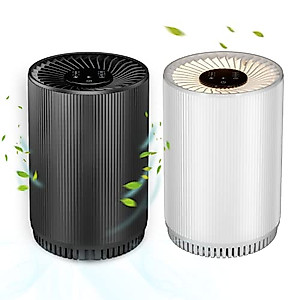 (Only Compatible with 2Pack KJ80 Model Purifier), Druiap Air Purifier Replacement Filter,H13 True HEPA High-Efficiency Filter,360° Rotating Filter Air, Not Compatible with KJ150 Model Air Purifier
