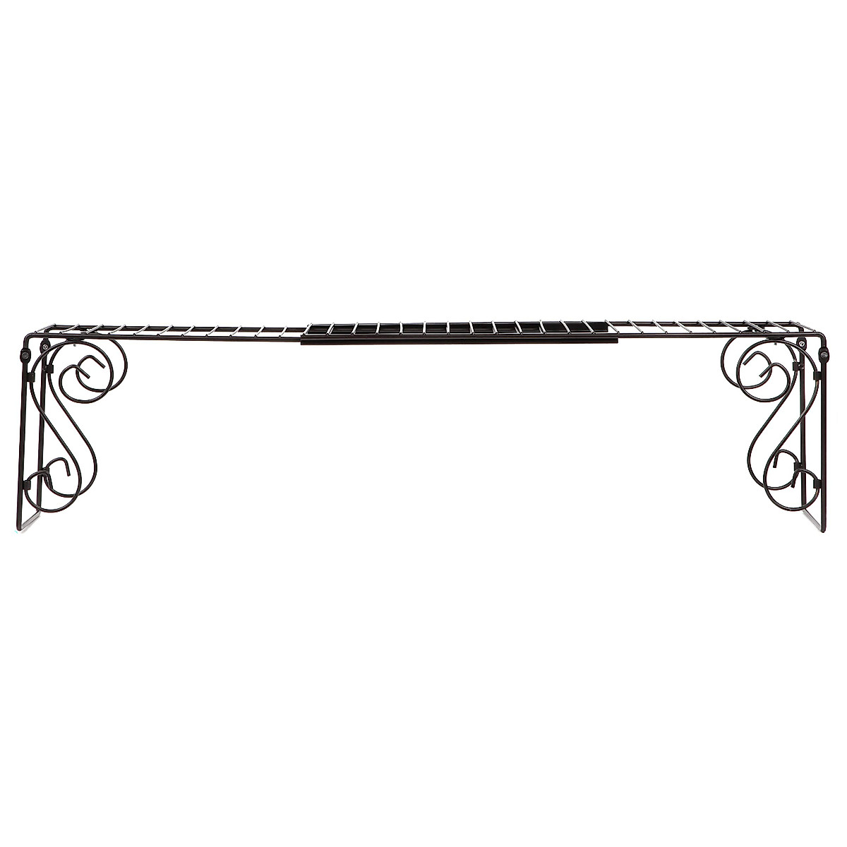 Trenton Gifts Kitchen Storage Sink Shelf Organizer, Expandable Wire Rack, Bronze