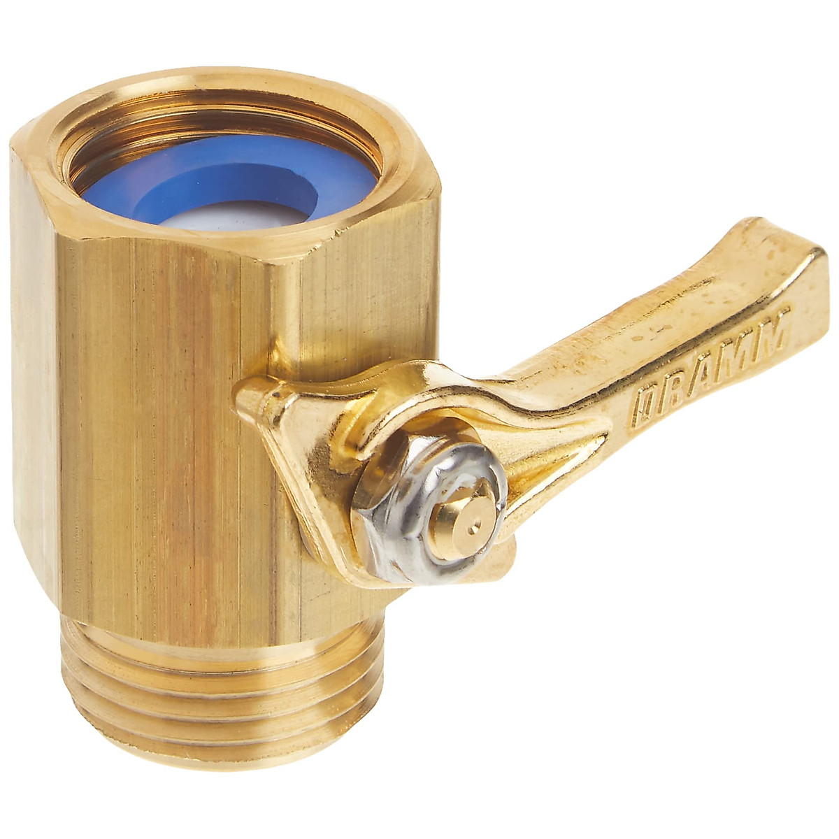 Dramm 12353 Heavy-Duty Brass Shut-Off Valve