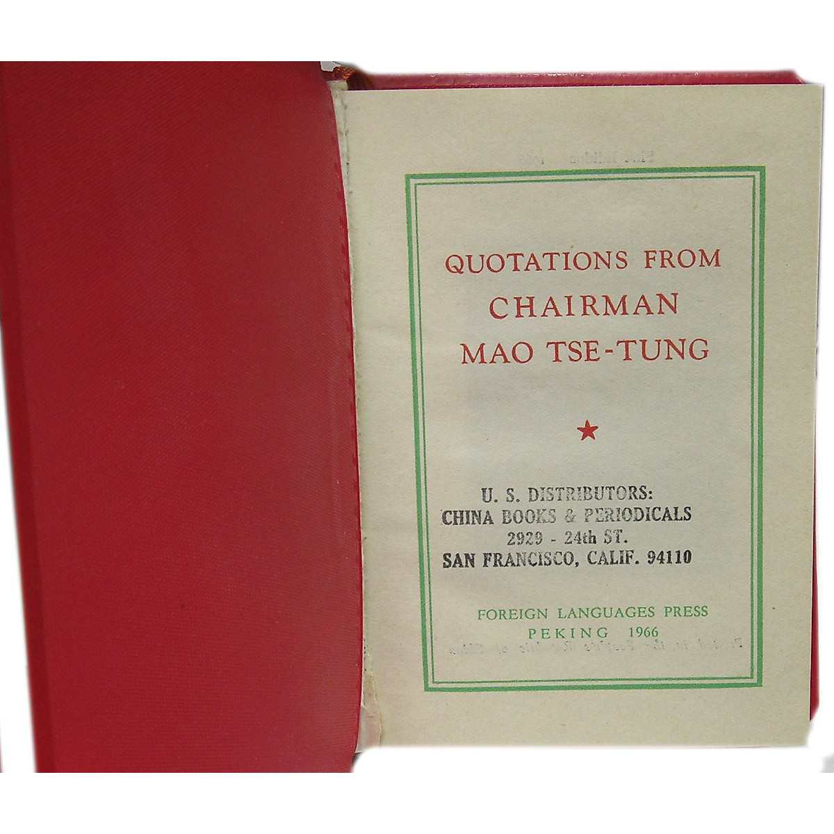 Quotations From Chairman Mao Tse-Tung