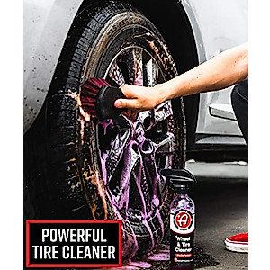 Adam's Wheel & Tire Cleaner (16oz) And Adam's Wheel & Tire Cleaner (Gallon) Bundle | Refill Combo