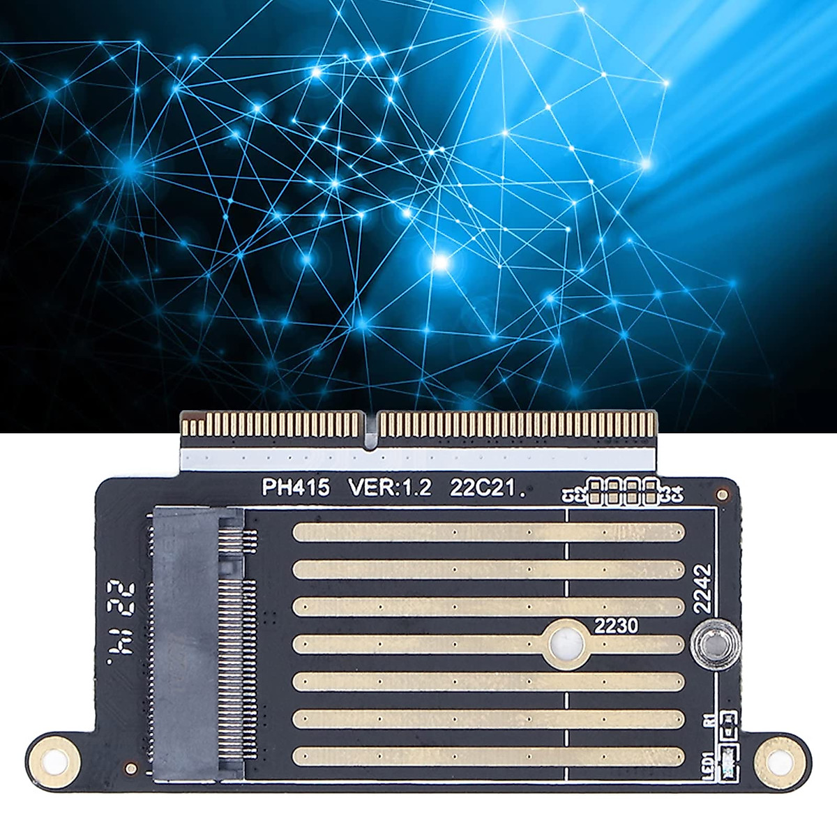 M.2 NVME SSD Convert Adapter SSD Convert Card Replace Accessories Lightweight PCB Material for Notebook Computer