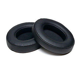 Replacement Ear Pads Cushions, Earpads Cover Compatible with Beats Studio 2 and Studio 3 Over Ear Headphones by Dr.DRE 1 Pair (Black)