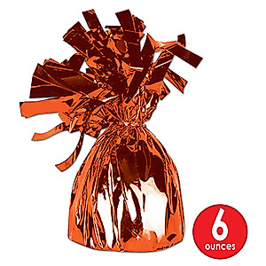 Beistle Metallic Wrapped Balloon Weight Pack of 12