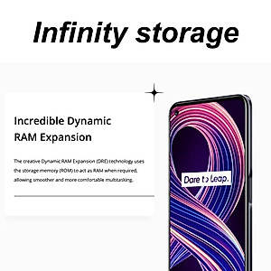 realme 8 5G Mobile Phone, Sim Free Unlocked Smartphone with Dimensity 700 5G Processor, 90Hz Ultra Smooth Display, 5000mAh Massive Battery, 48MP Nightscape Camera, Dual Sim, NFC, 4+64GB