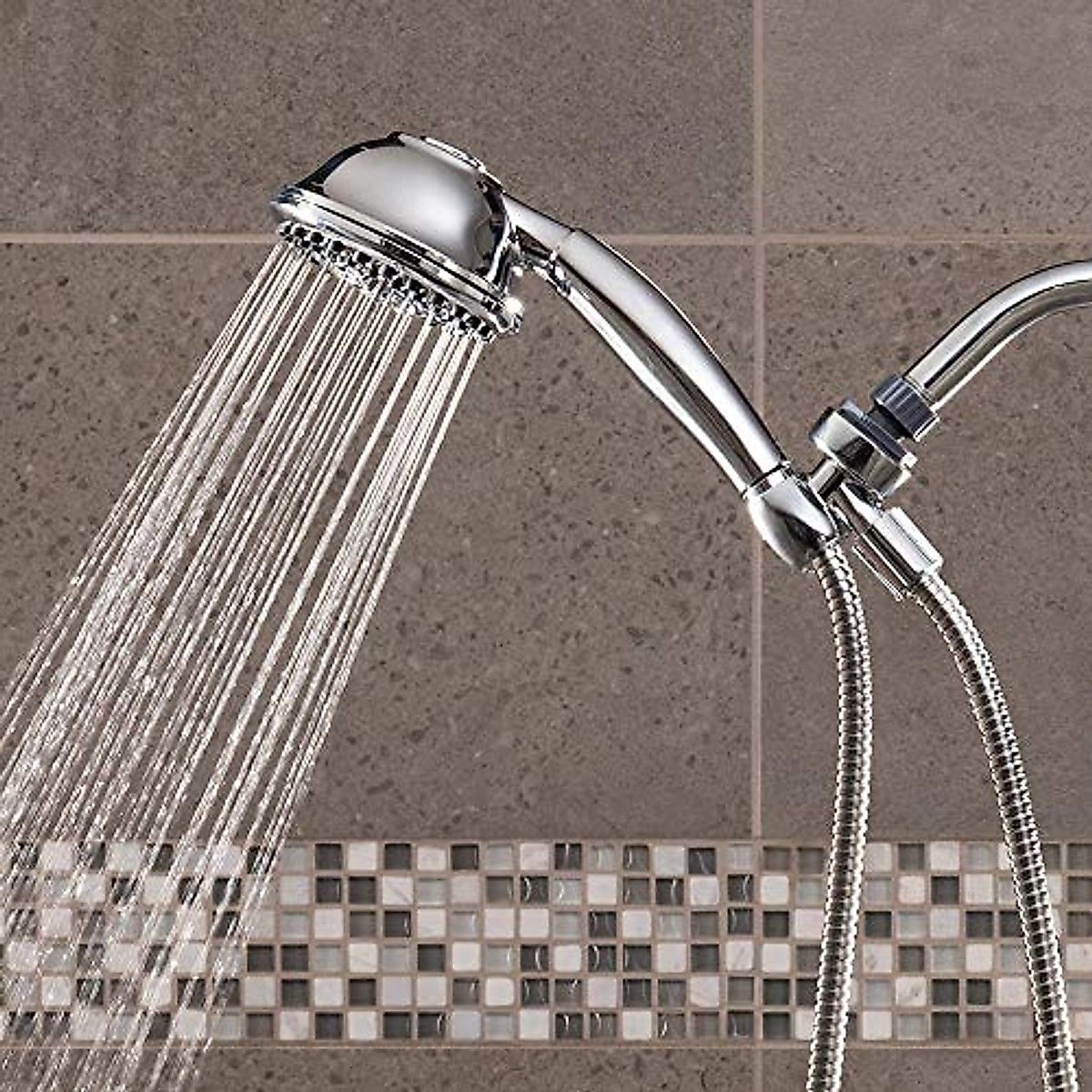 Waterpik Torrent 9-Spray 4.5 in. Handheld Shower in Chrome