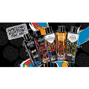 Marmara Barber - COLOMBIA Limited Edition Eau de Cologne 500ml (16.9 fl. oz.), Men's cologne glass bottle, Aftershave Cologne, gift for men - cologne barber