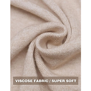 PULI Women Capri Poncho Sweater Cropped Versatile Shawl Soft Knit Shawl Wraps Cowl Neck Ponchos Short Tops Barley Twist