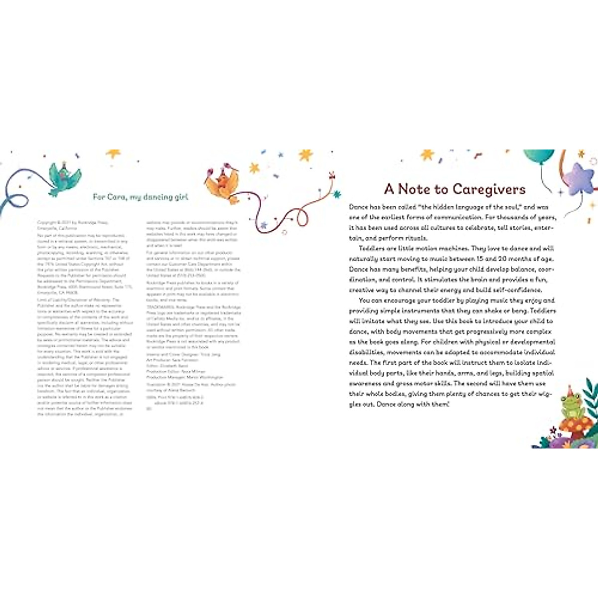 Stomp, Wiggle, Clap, and Tap: My First Book of Dance