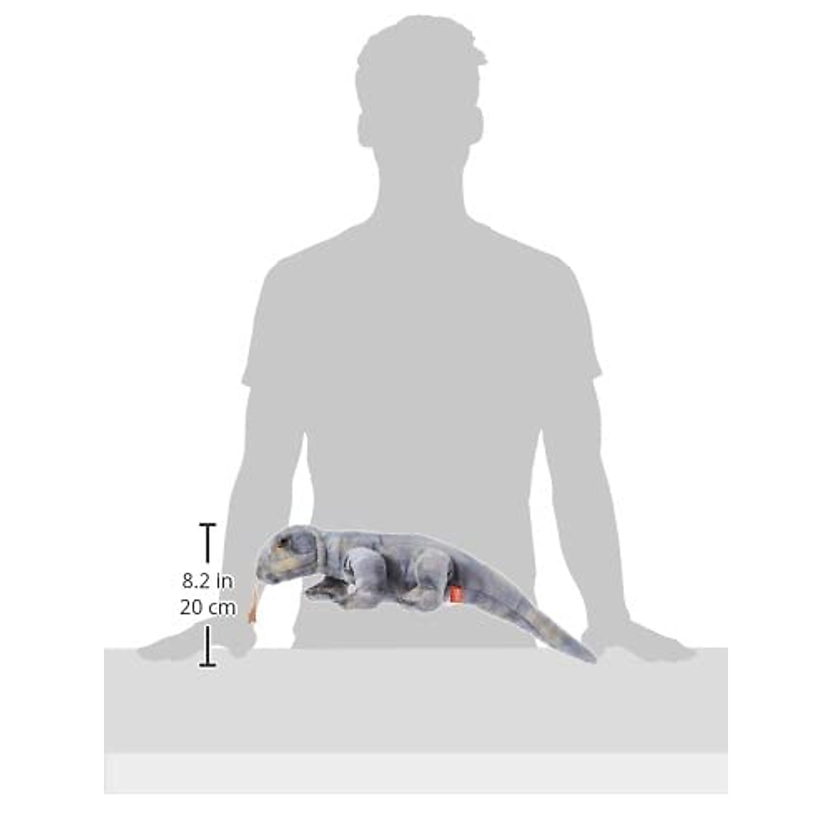 Wild Republic Komodo Dragon Plush, Stuffed Animal, Plush Toy, Gifts for Kids, Cuddlekins 12 Inches