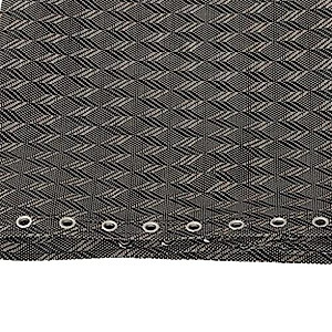 Fityle Replacement Fabric Cloth for Zero Gravity Chair,Patio Lounge Couch Recliners 63x17inch - Rhombus- Grey