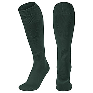 CHAMPRO Compression Style Pro Socks, Forest Green, Large