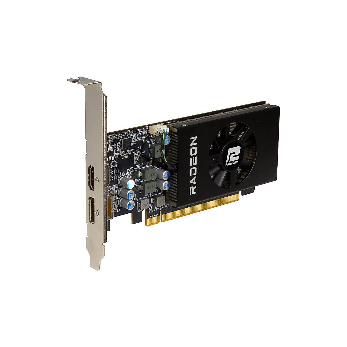 PowerColor AMD Radeon RX 6400 Low Profile Graphics Card with 4GB GDDR6 Memory