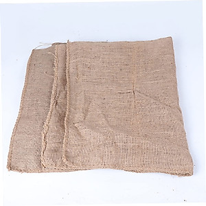 Yardwe 5pcs sack jute vegetable storage bags vegetable jute bag kitchen storage bag mesh storage bag jute bags Burlap Bags potato storage muslin produce? bag food storage grow bag Muslim