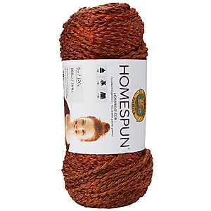 Lion Brand Homespun Yarn Wildfire (408)