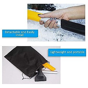 Ritanish Car Snow Brush and Ice Scraper 2 in 1 Snow Remover New Detachable Snow Shovel Clean Tools for Car Truck SUV Windshield