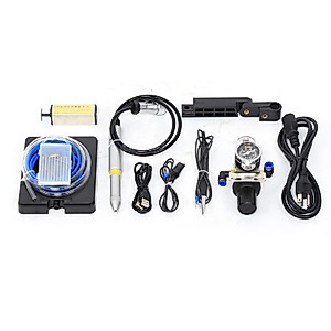 TFCFL Jewelry Spot Welder,CNC Spot Welding Machine，Automatic CNC Spot Welder Professional Welding Machine Pulse Argon Arc Welder Kit,Jewelry Repair Machine,110V 60HZ