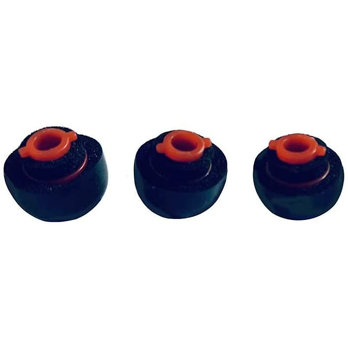 BLLQ in-Ear Tip Adapter Mount Memory Foam Ear Tips Compatible with Plantronics Voyager 5200 / Voyager Legend /Pro , Reducing Noise Earbuds Foam Ear Tips, 3 Piece S/M/L, Foam Black