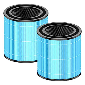 AP0601 Replacement Filter Compatible with AIRTOK AP0601 Air Purifier, 4-in-1 H13 True HEPA Filter, Part # AP0601-RF, 2 Pack