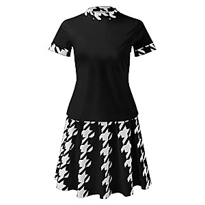 Womens Business Pant Suit Summer Ladies Two Piece Sets Print Dress Set Sexy Mini Skirt Women Suit for Petite Women