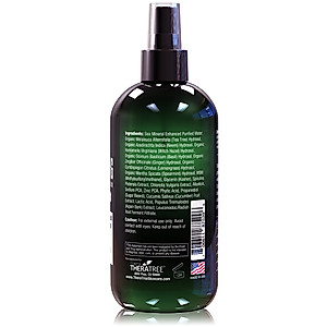 Clarifying Toner with MSM, Tea Tree & Neem Hydrosol, Complexion Control for Face & Body – Helps Reduce Appearance of Pore Size, Controls Oil to Tone, Balance & Hydrate Skin - 8 oz
