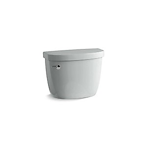 KOHLER Cimarron® 1.28 gpf toilet tank with AquaPiston® flush technology and left-hand trip lever