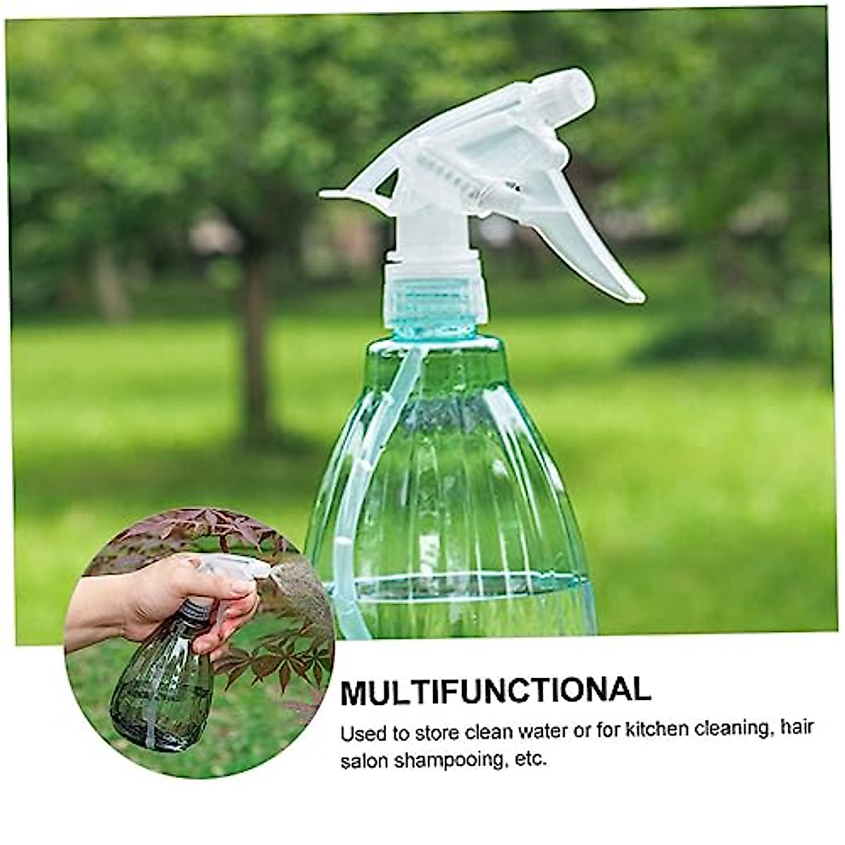 EXQUIMEUBLE 3Pcs spray can hand held mist bottles watering can for outdoor plants outdoor sprayer plant watering can spray bottle heavy duty Durable Spray Pot plastic make up hair spray bottle