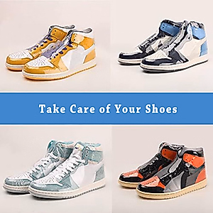 Shoe Shrink Wrap Bags,50 Pcs Sneaker Shrink Wrap Bags Large Shoes Protector for Men Women Effectively Avoid Yellowing 10x17.7 inches