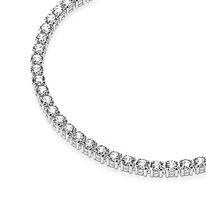 Pandora Sparkling Tennis Bracelet - Sterling Silver & Cubic Zirconia Bracelet for Women Timeless Collection - Gift for Her - 20 cm, No Gift Box