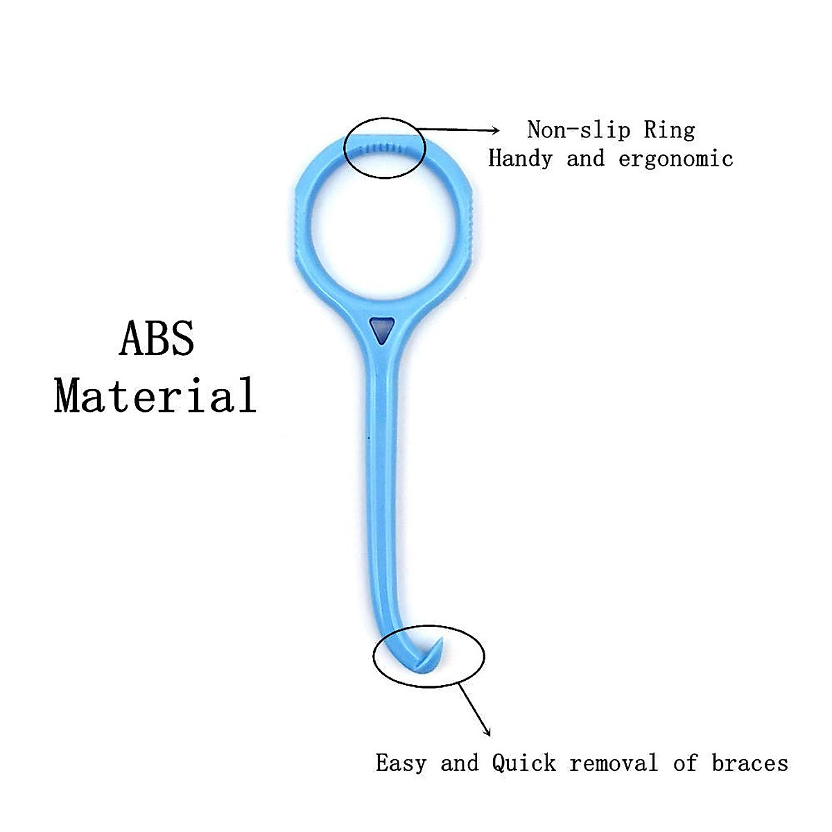 4 Pcs Remover Tool Clear Aligner Removal Tool for Invisible Removable Braces (Clear)