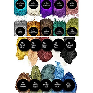 CUSTOM | Black Walnut Live Edge Epoxy River Resin Serving Charcuterie Board | Wood Rustic Serving Tray | Birthday Wedding Housewarming gift (Large 12"X24", 18 Mermaid Dust/NO FLAKE)