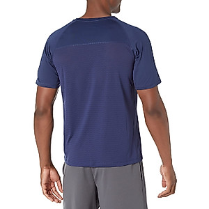 Champion Men's T-Shirt, MVP, Moisture Wicking, Mesh, Crewneck, Athletic Navy, X-Large