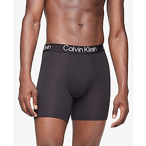 Calvin Klein Men's Ultra Soft Modern Modal Boxer Brief, 3 Black, XL