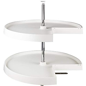 28" Pie-Cut Plastic Lazy Susan