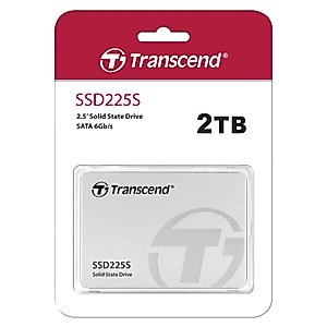 Transcend Japan TS2TSSD225S Transcend SSD 2TB Internal 2.5" SATA3 0.3 inch (7 mm) Genuine Japanese Product