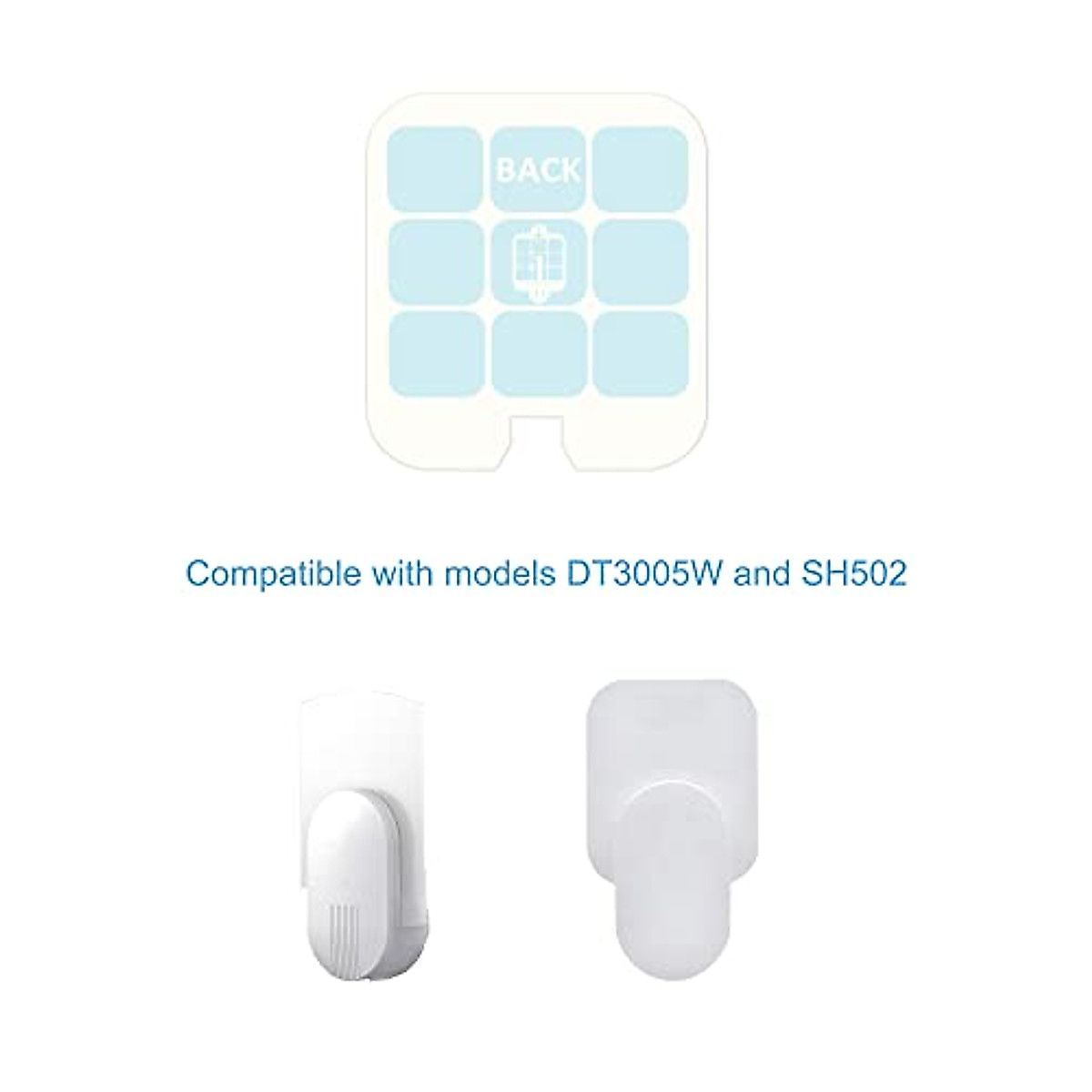 40 Pack Refill Glue Cards Compatible with SH502 and Dynatrap DT3005W Dot Indoor Fly Trap Plug-in Insect Trap Replacement Sticky Glue Boards