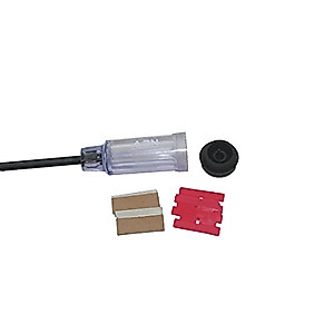 ABN 11in Long Reach Razor Blade Scraper & Plastic/Metal Replacement Blades – Vinyl Decal Remover, Adhesive Removal