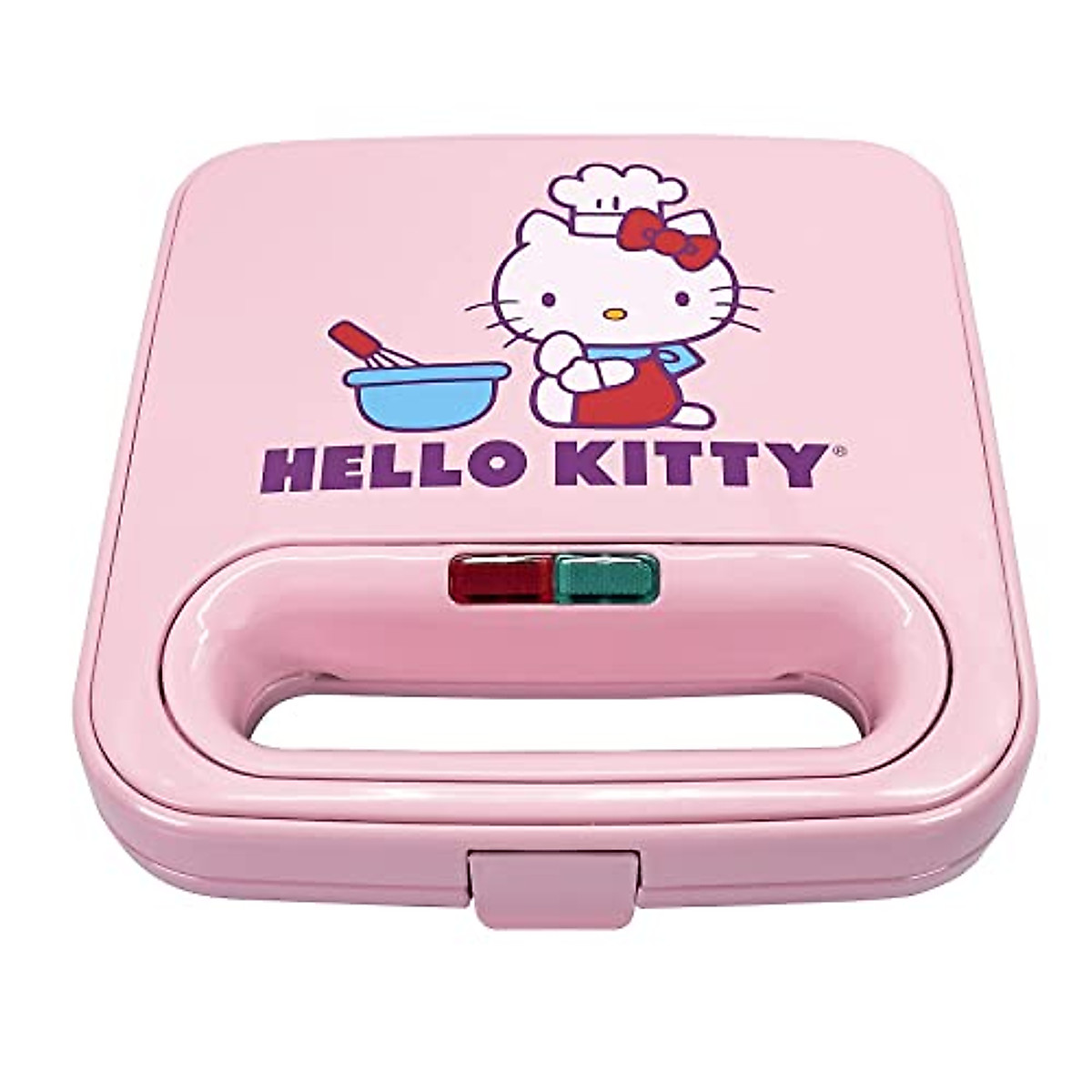 Uncanny Brands Hello Kitty Waffle Maker - Make Double Hello Kitty Waffles - Kitchen Appliance