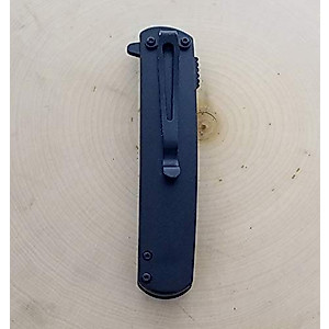 Falcon Spring Assisted Open Pocket Folding Knife with Japanese Culture Art Design Handle for Collection, Gift, Hunting, Fishing, Camping and Daily Used (Skull Samurai)