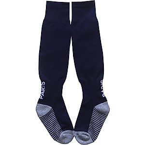 ORGBRAIN 2023/2024 Home #7 Football Soccer Kids Jersey Shorts Socks Set Youth Sizes (Navy, 30)